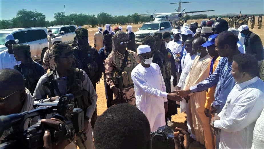 Tchad/Le président de la transition est arrivé à Mongo - Tchad24 TV